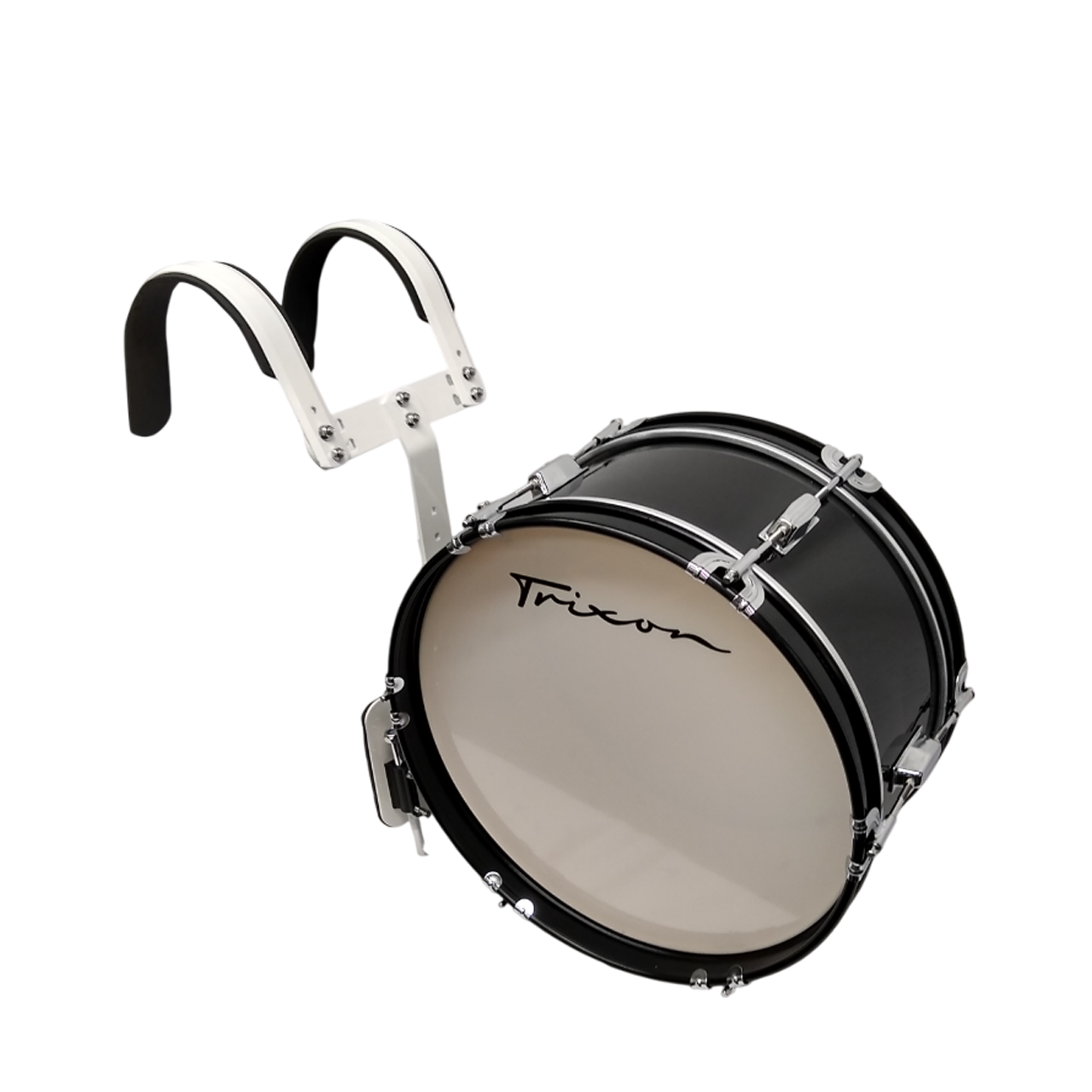 Trixon Junior Series II Marching Bass Drum – Black - Jim Laabs Music Store