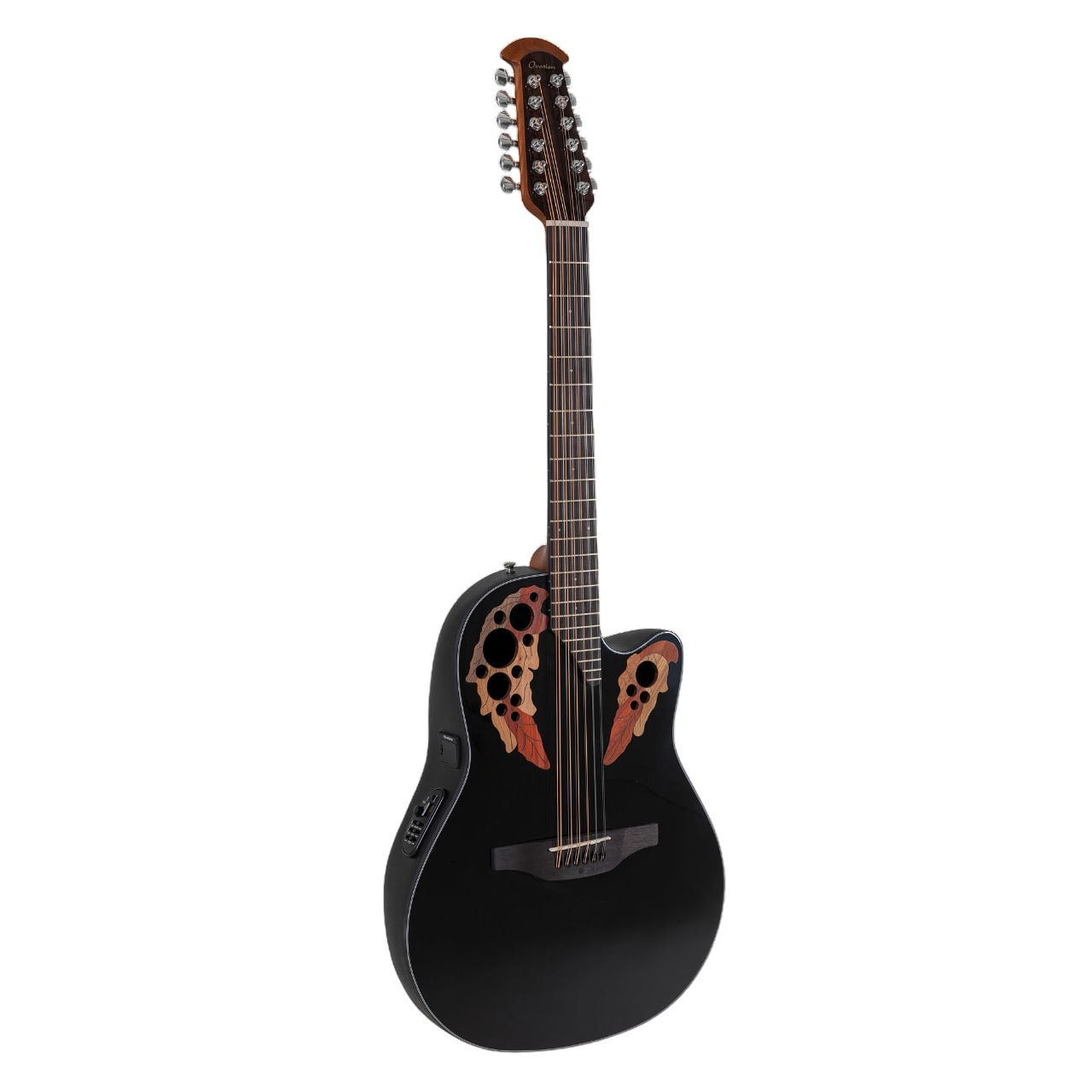 Ovation E-Acoustic Guitar Celebrity Elite Mid Cutaway 12-string - Jim ...