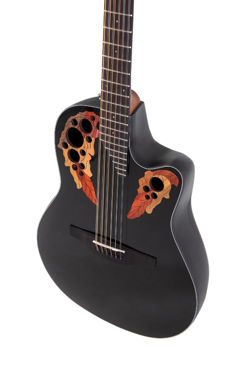 Ovation E-Acoustic Guitar Celebrity Elite Mid Cutaway 12-string - Jim ...