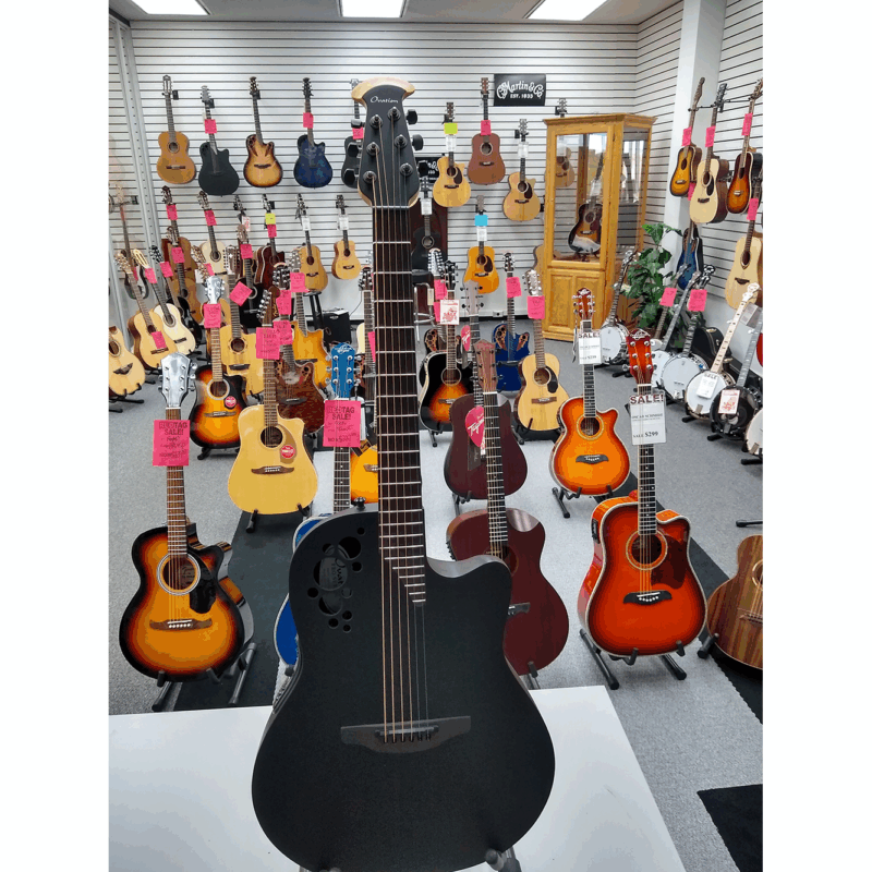 Ovation E-Acoustic Guitar Elite TX Super Shallow - Jim Laabs Music Store