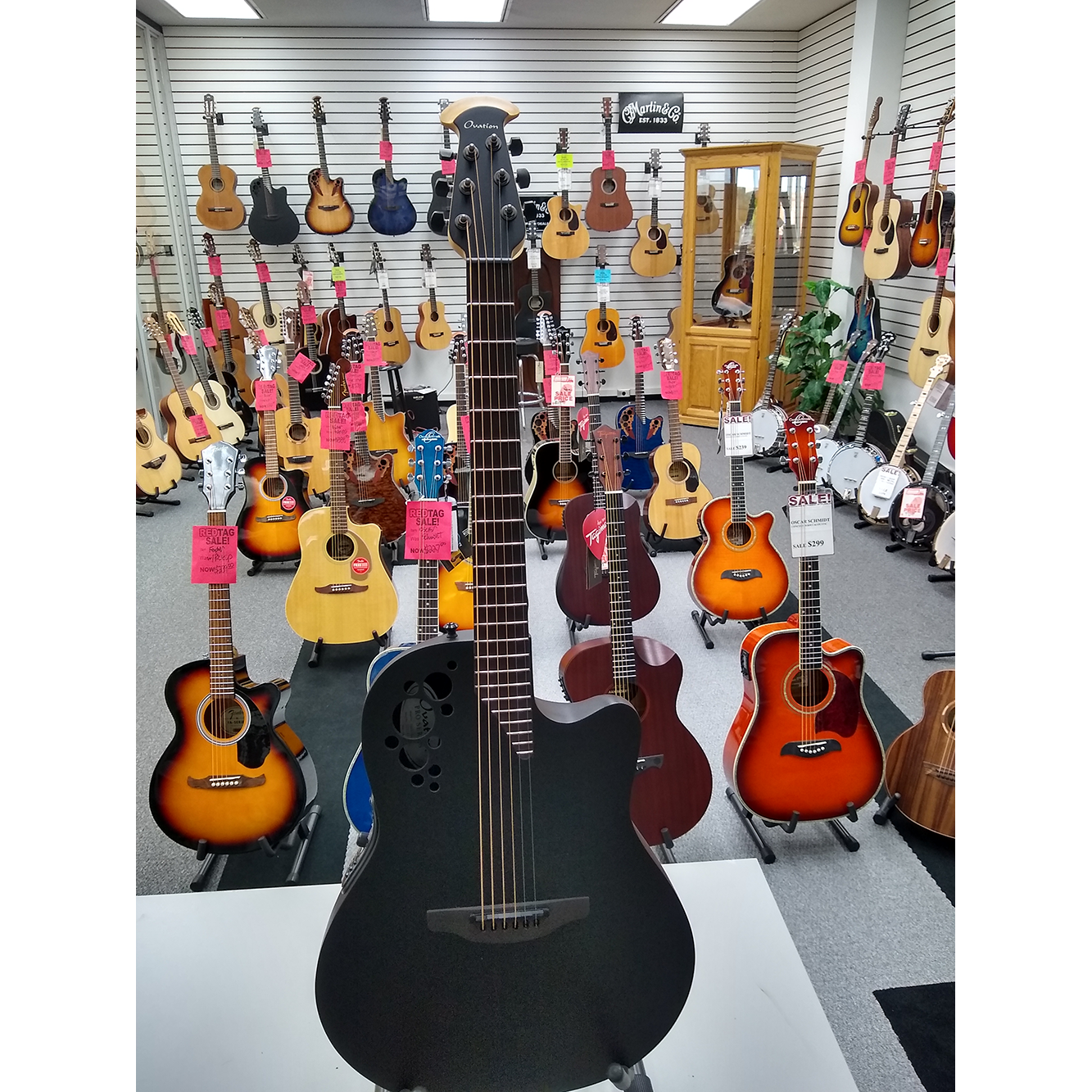 Ovation E-Acoustic Guitar Elite TX Super Shallow - Jim Laabs Music Store