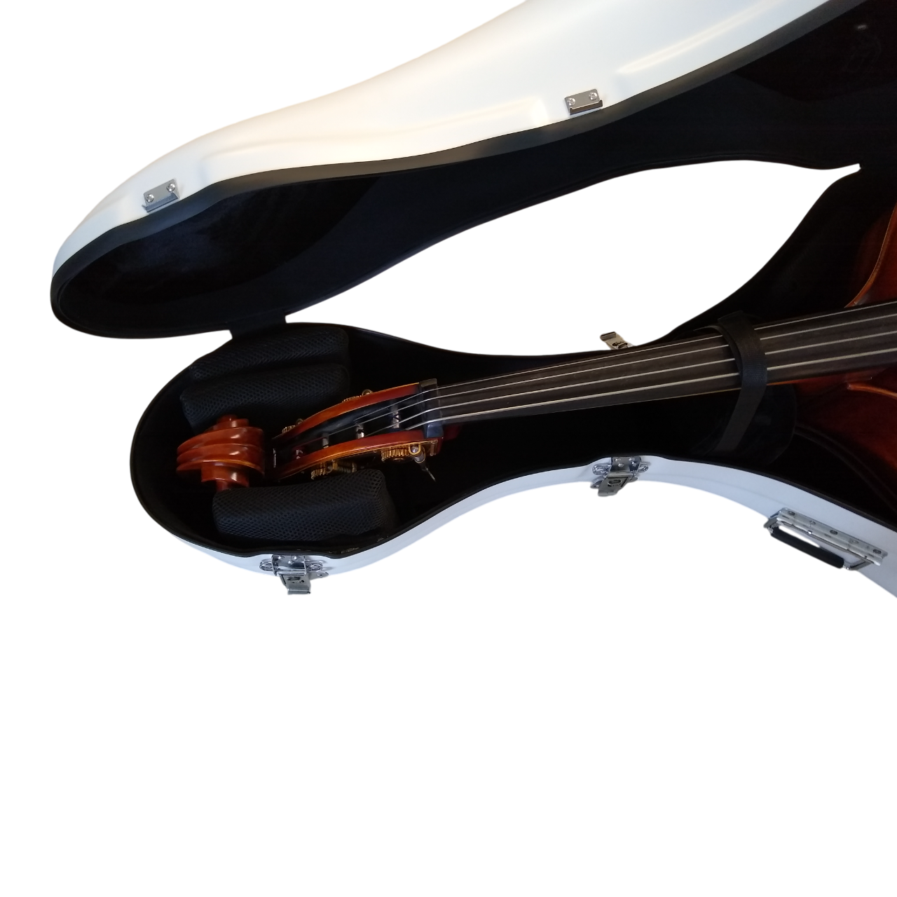 Enthral II Bass Case – White Satin - Jim Laabs Music Store