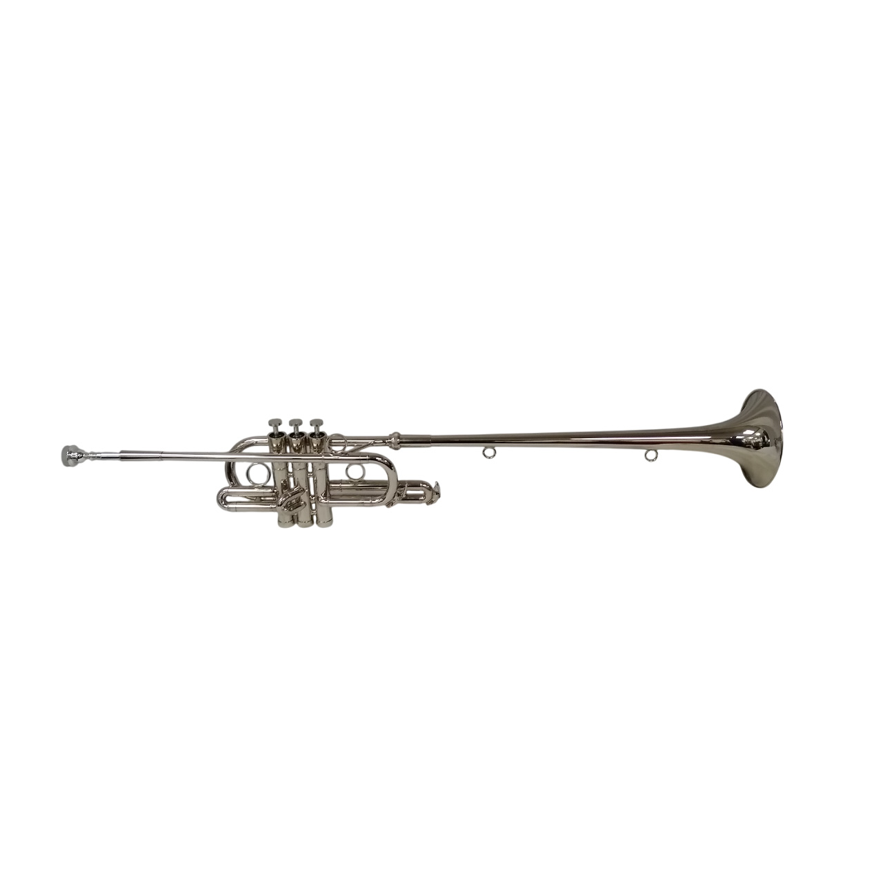 Schiller Centertone Elite Herald Trumpet Nickel Silver Plated - Jim ...