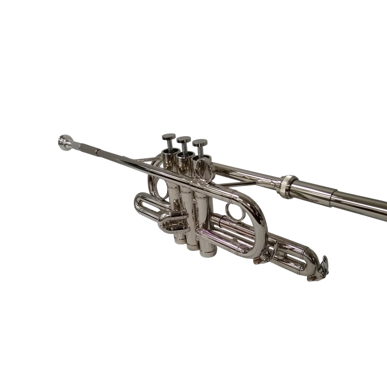 Schiller Centertone Elite Herald Trumpet Nickel Silver Plated - Jim ...