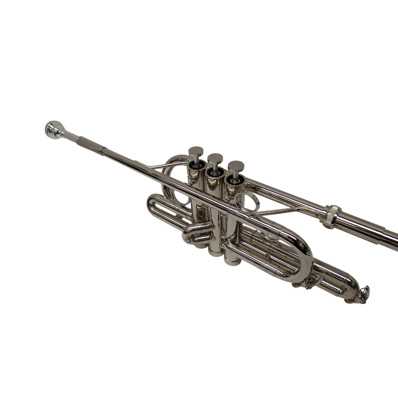 Schiller Centertone Elite Herald Trumpet Nickel Silver Plated - Jim ...