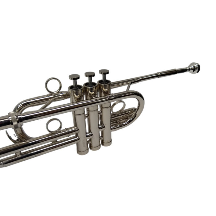 Schiller Centertone Elite Herald Trumpet Nickel Silver Plated - Jim ...