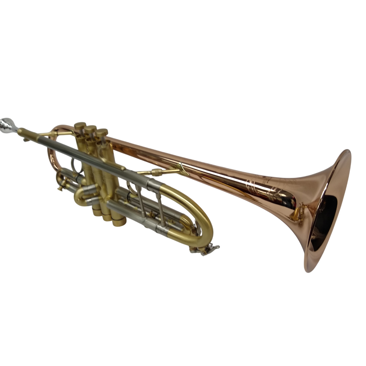 Schiller Frankfurt Elite Custom Trumpet CF Vintage Rose Brushed Copper ...