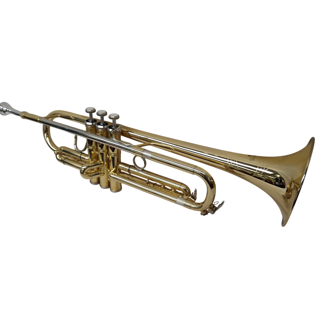 Schiller American Heritage Rivera Pro Trumpet Gold w/Bell Engraving ...
