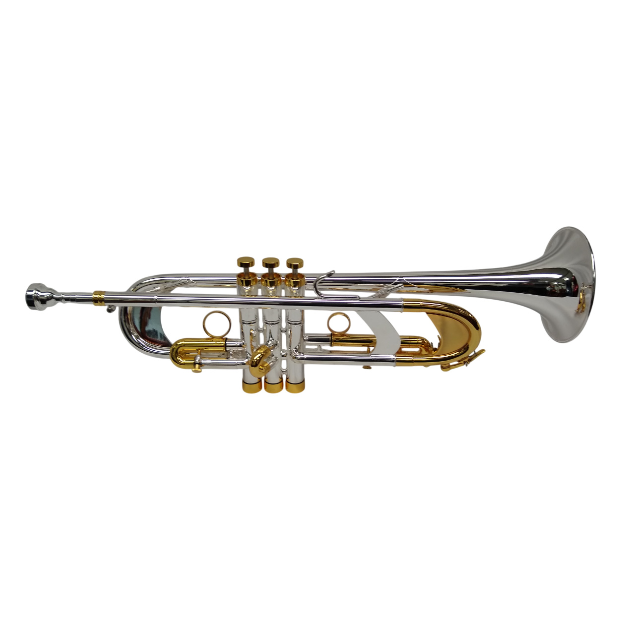 Schiller Elite Frankfurt Custom Silver/Gold Plated Flash Trumpet - Jim ...